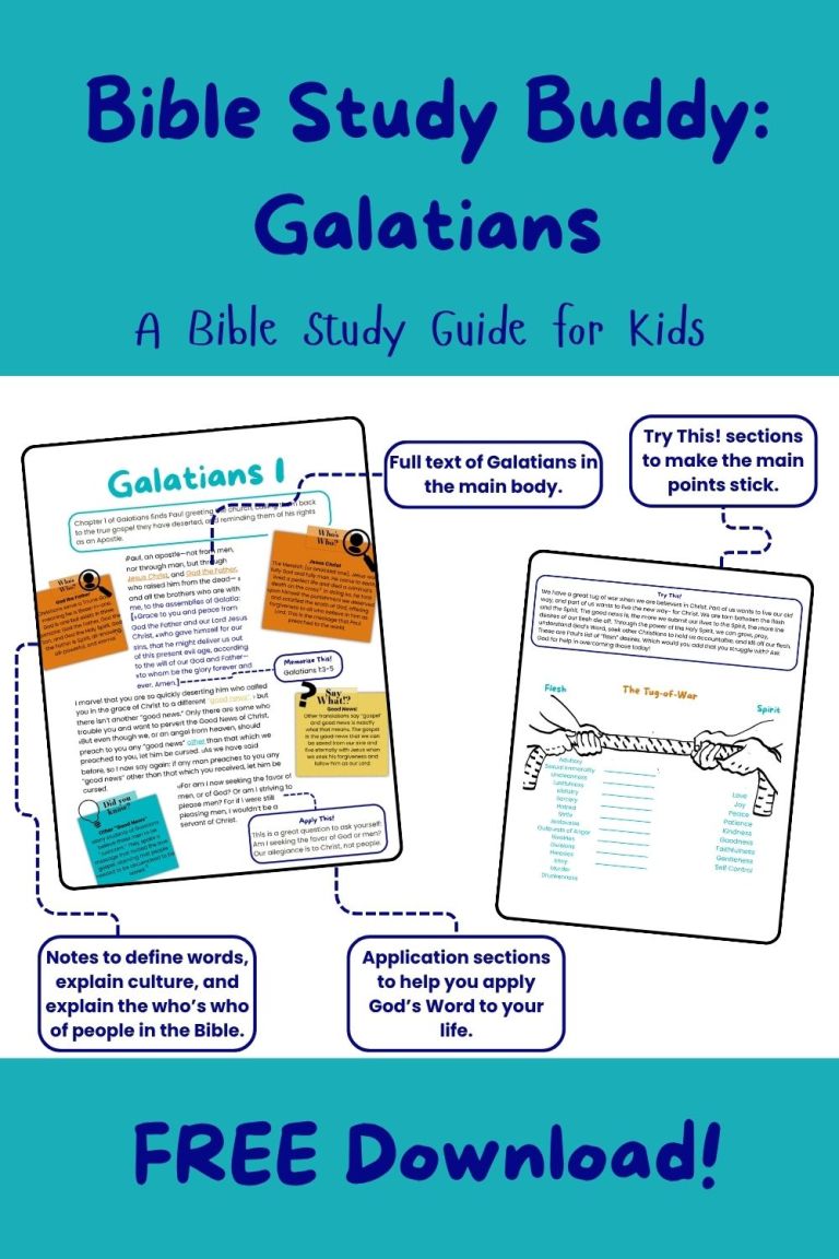Bible Study Resources for Kids – Katie the Sunday School Lady